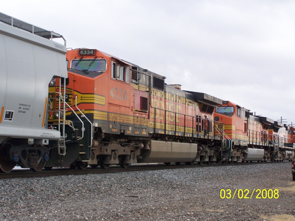 BNSF C44-9W 4334